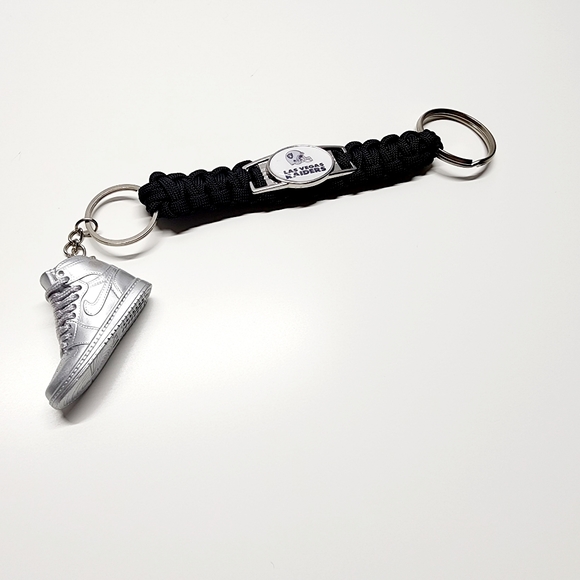 Accessories | Las Vegas Raiders Keychain Souvenir 3d Mini Sneaker Shoe ...